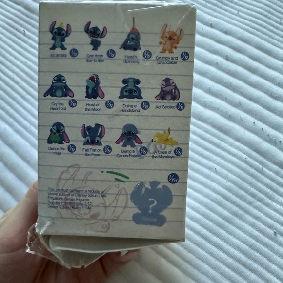 Disney | Art | Rare Disney Stitch Little Emotions Popmart Blindbox ...